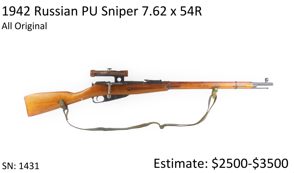 Russian Sniper Rifle Ww2