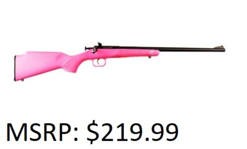 Pink 22 Rifle Cricket