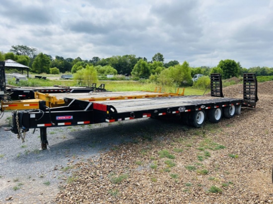 2021 Pitts TA25 T/A Air Ride Equipment Trailer | Heavy Construction ...