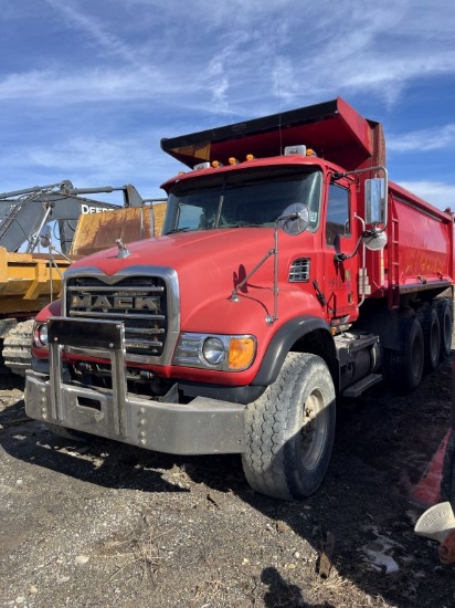 2002 Mack Granite CV713, Triaxle Dump | Commercial Trucks Hauling ...