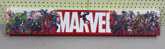 Marvel Sign 6" x 36" like new, nice | Art, Antiques & Collectibles Art ...