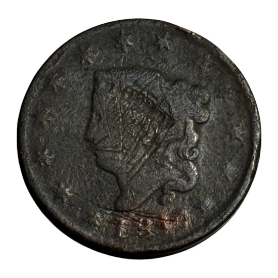 18_ _? United States Coronet Head Large Cent | Coins & Currency Coins ...