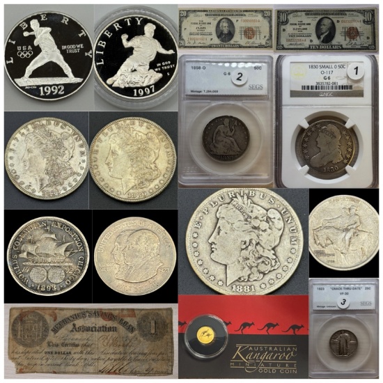 P.A.C.C. Auction Gallery LLC Auction Catalog - ONE OWNER COIN ...