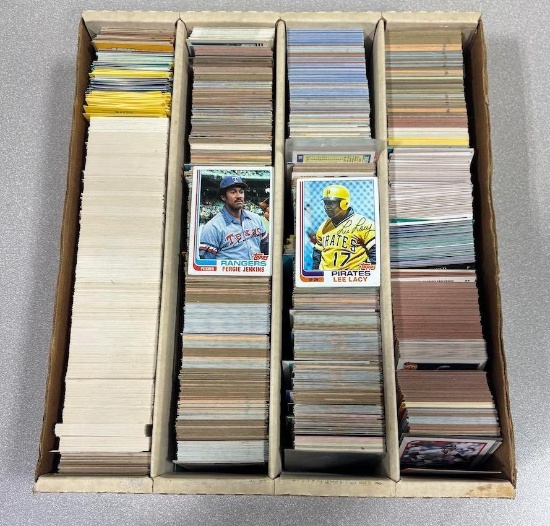 4 Row box of asst sports cards | Online Auctions | Proxibid