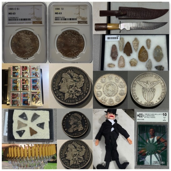 P.A.C.C. Auction Gallery LLC Auction Catalog - COINS, ARTIFACTS, SPORTS ...