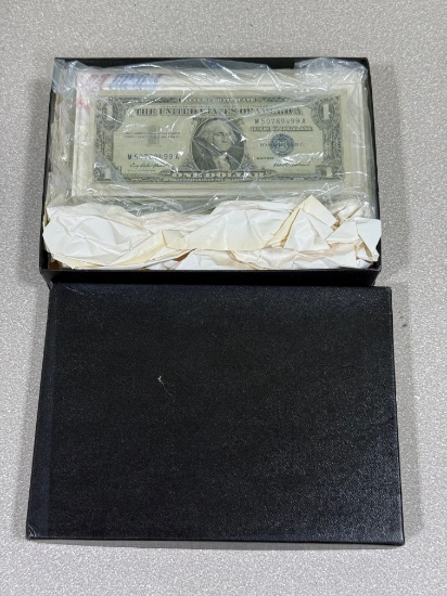 1957 Series Silver Certificate Dollar PAPERWEIGHT! | Online Auctions ...