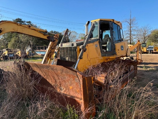 John Deere 850J WT Crawler Dozer w/ U Blade | Heavy Construction ...