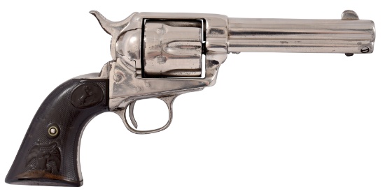 COOL ANTIQUE COLT SINGLE ACTION ARMY REVOLVER WITH HISTORY. | Online ...