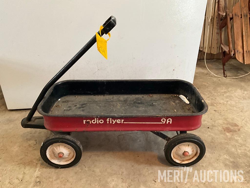 Radio Flyer 9a Metal Wagon Proxibid