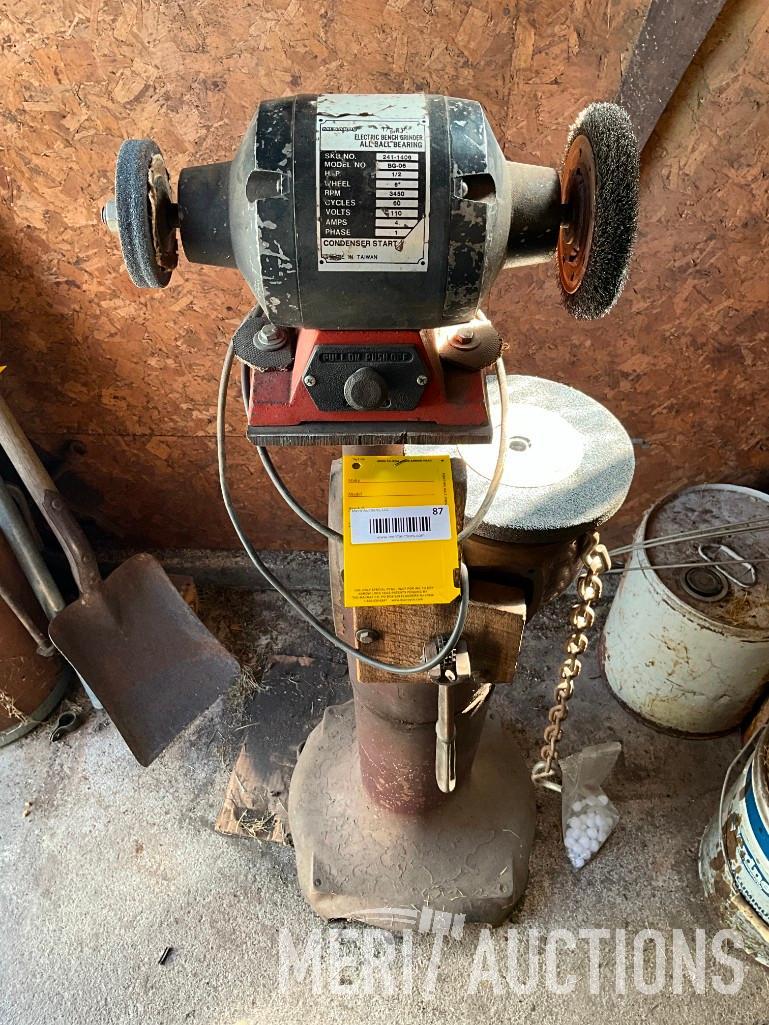 Menards bench grinder store