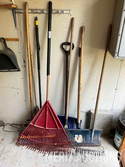 Assortment of yard hand tools | Online Auctions | Proxibid