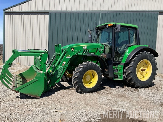 John Deere 6115M MFWD Tractor | Online Auctions | Proxibid