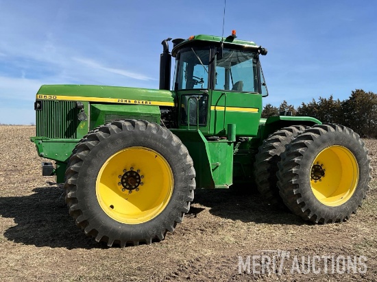 John Deere 8630 4WD Tractor | Online Auctions | Proxibid