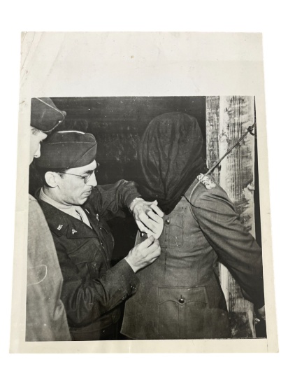 WWII German Stamped Original Press Photograph of Anton Dostler Moments ...