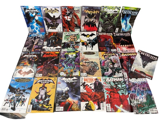 DC Batman & Batman and Robin Marvel Comic Book Collection Lot of 25 ...