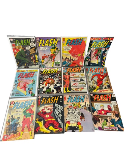 The Flash Marvel DC Comic Book Collection Lot of 12 | Art, Antiques ...