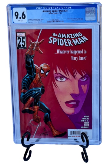 Comic Book Amazing Spider-Man #1-25 | Select Covers | Marvel Comics grade CGC 9.6 | Art ...