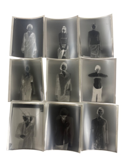 Original James Mountford European Costume Design Modeling Polaroid ...