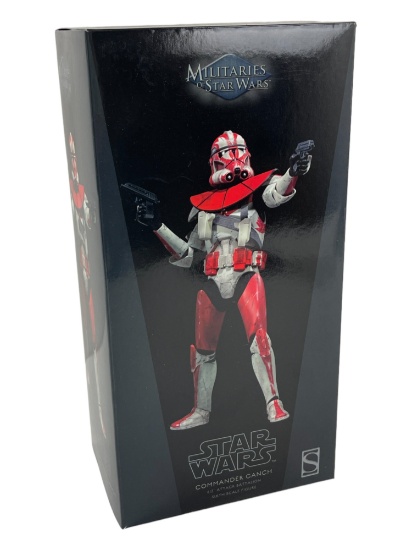 Star Wars Sideshow Collectibles Commander Ganch 612 Attack Battalion 1: ...
