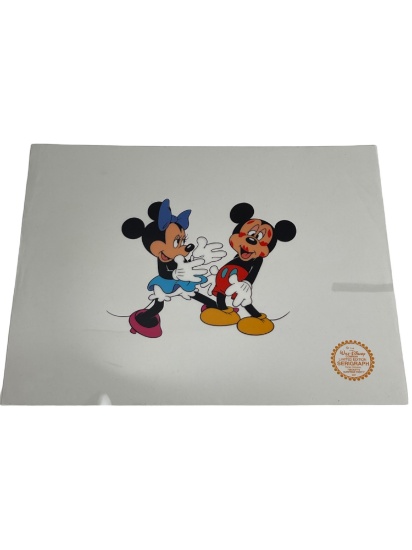 Disney Animation Cel Mickey Mouse Sericel | Art, Antiques ...