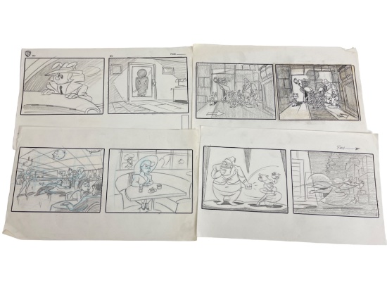 ANIMANIACS Original Warner Bros Animation Storyboard Collection ...