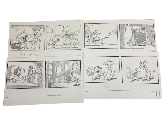 ANIMANIACS Original Warner Bros Animation Storyboard Collection | Art ...
