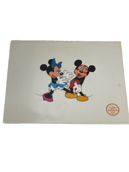 Disney Animation Cel Mickey Mouse Sericel | Art, Antiques ...