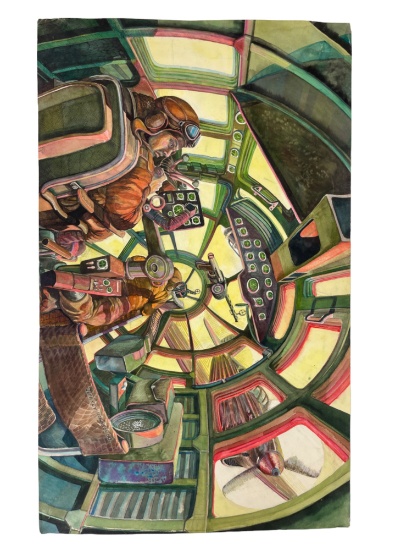 ILLUSTRATION Original Monster Demon Sci Fi Drawing Animation Art ...