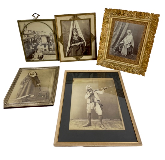 Vintage Albumen Photo Photograph Old Framed Collection lot of 5 | Art ...