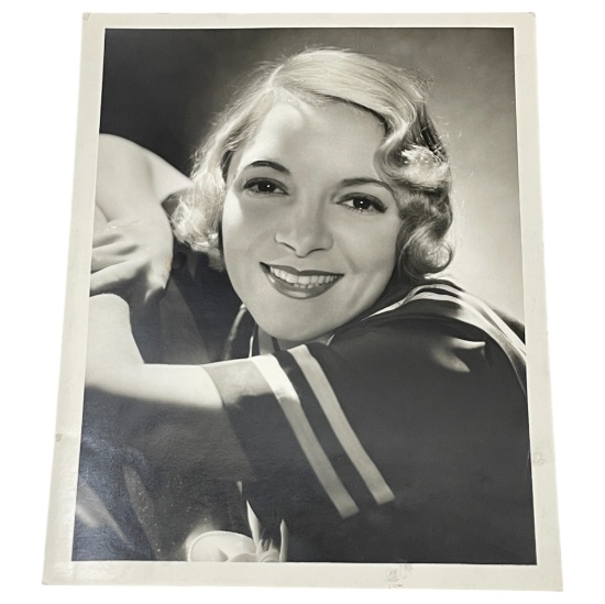 Vintage Original B&W Photograph of Helen Hayes by George Hurrell ...