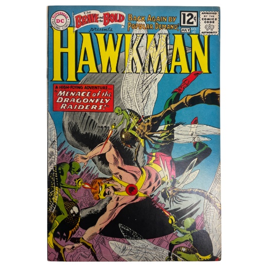 Brave and the Bold #42 (Hawkman) Silver Age Superhero DC Comic 1962 ...