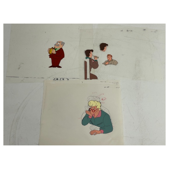 Vintage Cartoon Animation Art Cel lot of 4 | Art, Antiques ...