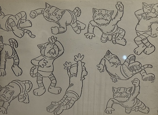 Fritz the Cat 1970 Original Hand Drawn Animation Cel with COA | Art ...