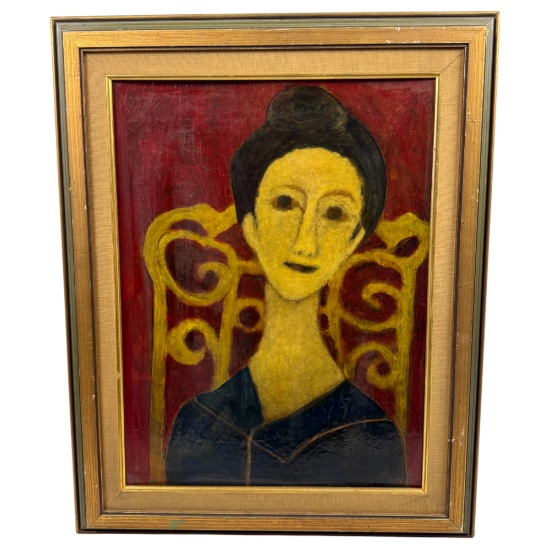 Vintage Oil on Board Painting Signed By Bess Elliott | Art, Antiques ...