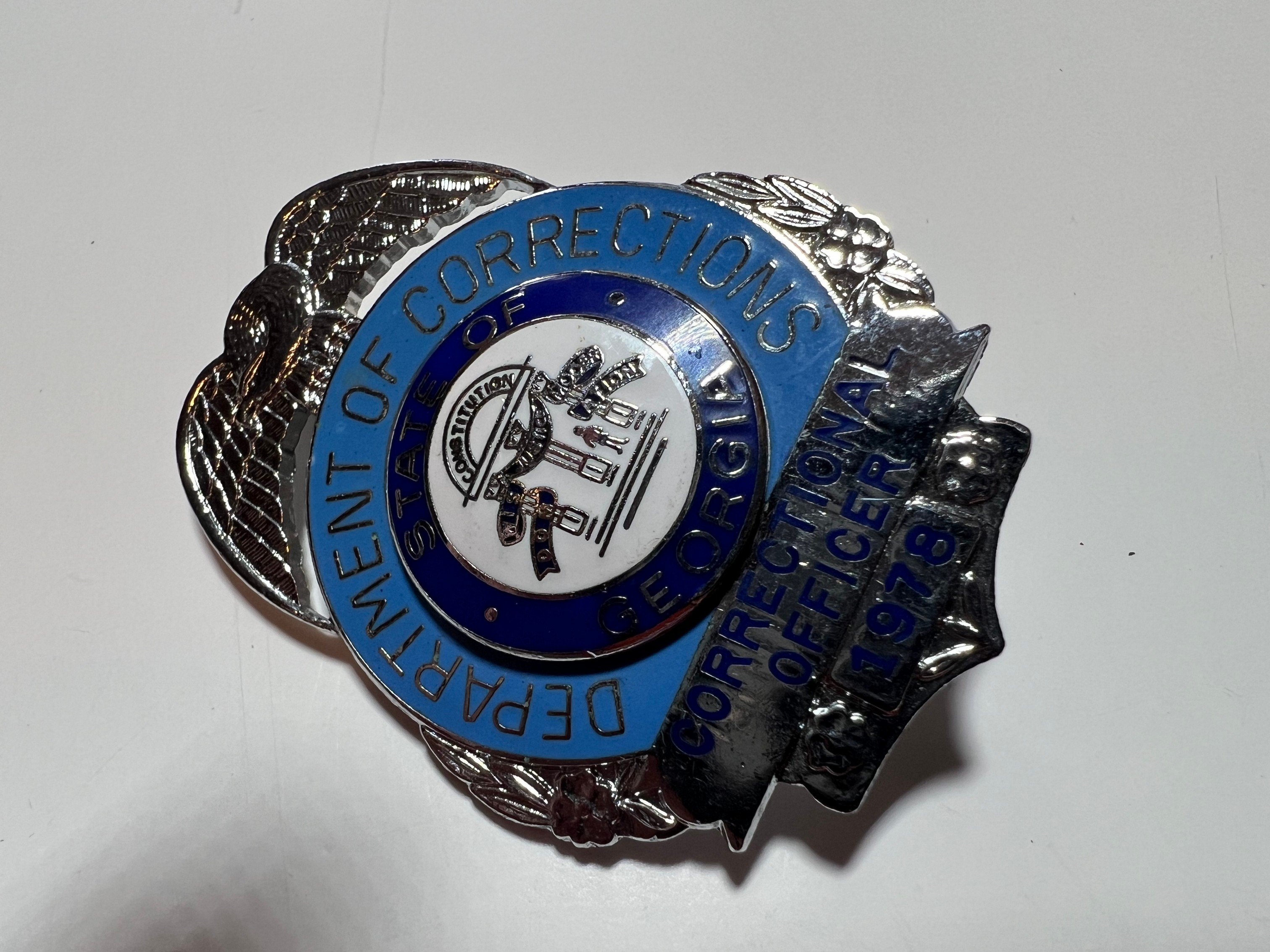 Georgia Department Of Corrections Badge