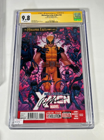 WOLVERINE & THE X-MEN #32 - CGC SIGNATURE SERIES SIGNED ROY THOMAS ...