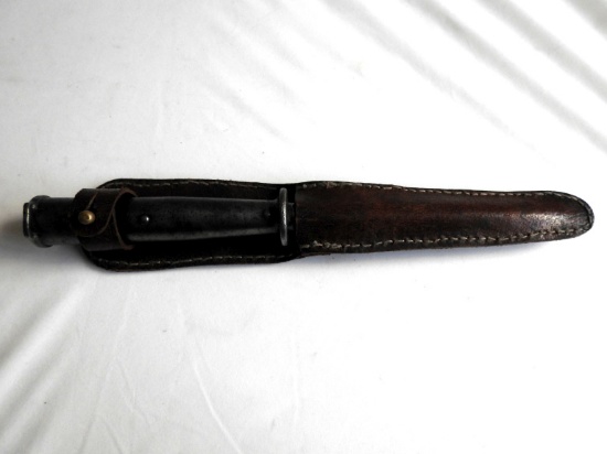 Genuine Ww2 French Resistance Special Ops Spike Dagger In Its Leather ...