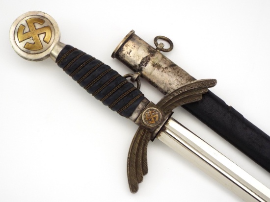Early German Wwii Luftwaffe Officers Sword By Horster Solingen | Online ...