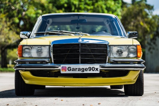 Pre Merger W116 AMG 280SE In Rare Mimosa Yellow | Collector Cars ...