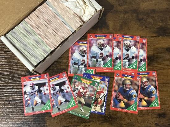 1989 Pro Set NFL Lot of Cards - Rookies, Stars, Hall of Famers - Approx ...
