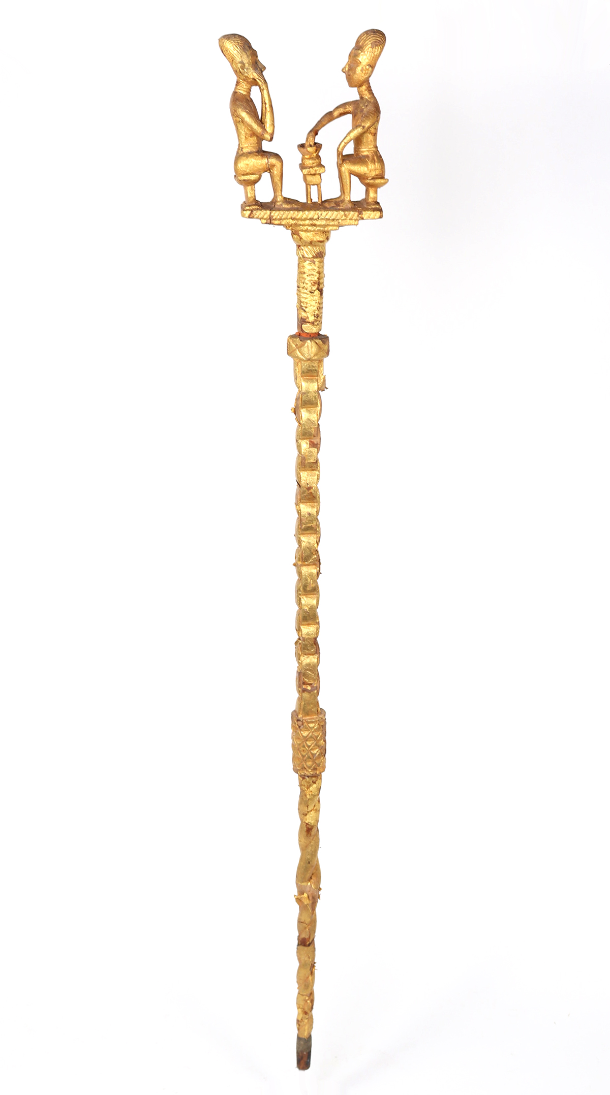 Akan Gold 'Okyeame poma' Linguist Staff, 19th - | Proxibid