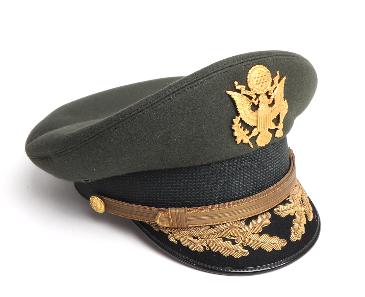 Vintage US Army General Hat of Full Bird Colonel Proxibid