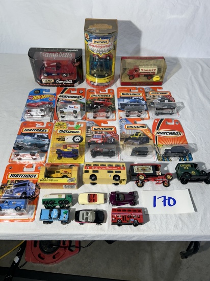 Vintage Matchbox - Campbell Soup Co; 1932 Ford Coupe; Conoco; 1969 BMW ...