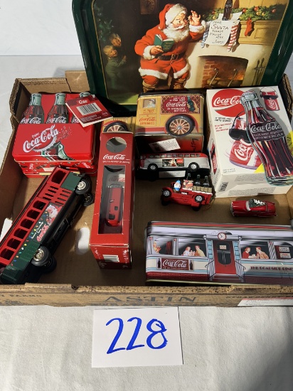Coca Cola - Break Dancin Car; Tin Truck; Hawthorne Village Bus & Truck ...