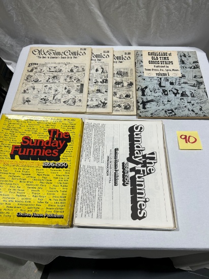 The Sunday Funnies- 1896-1950 - Chelsea House Publishers; Old Time ...