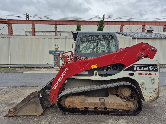 2017 Takeuchi TL12V2 Skid Steer | Heavy Construction Equipment Skid ...