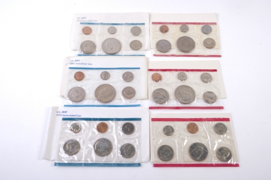 Three 1970's uncirculated coin sets | Coins & Currency Coins US Coins ...