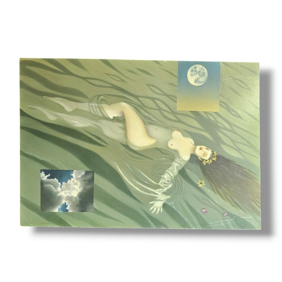 Sally Christensen, "Ophelia Sleeps", 2000 - 46" x 32" | Art, Antiques ...