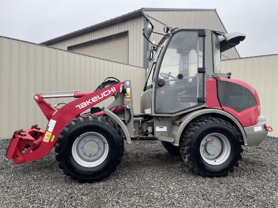 Takeuchi TW60 Series 2 Wheel Loader | Heavy Construction Equipment ...