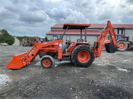 Kubota L48 TLB | Heavy Construction Equipment Loaders Backhoe Loaders ...